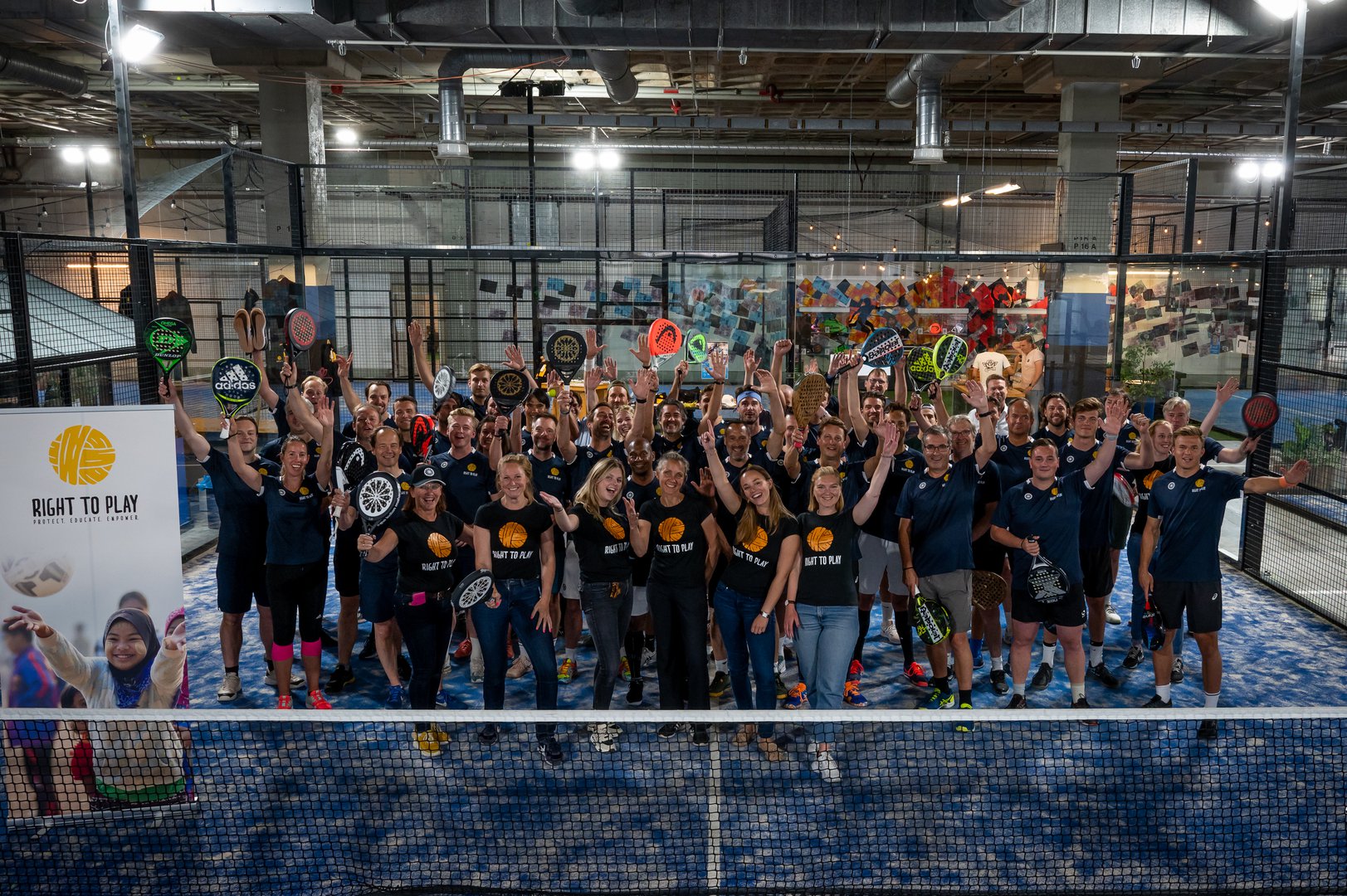 Charity Padel Party - Right To Play